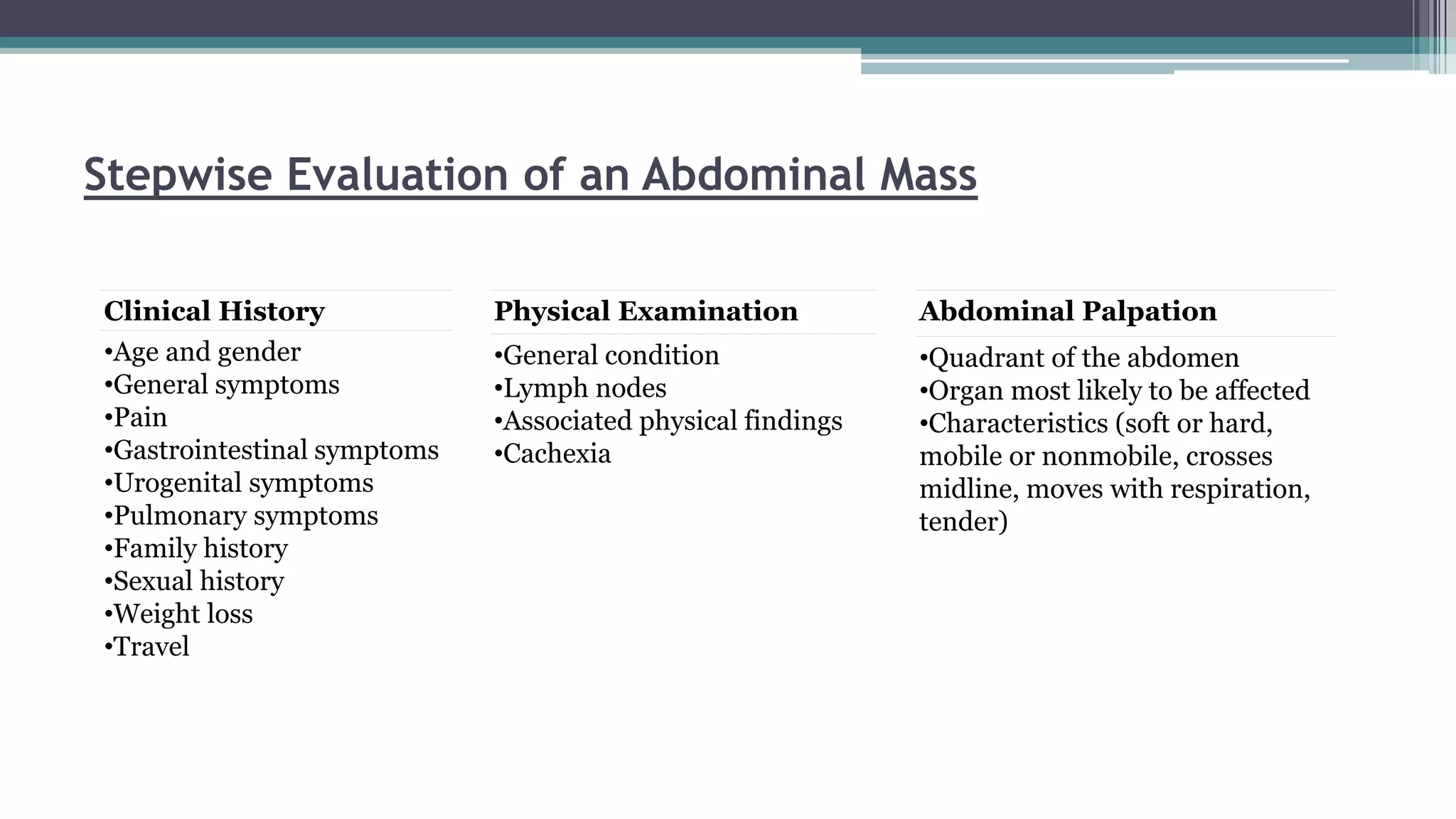 Approach to a Child with an Abdominal Mass and tumours.pptx