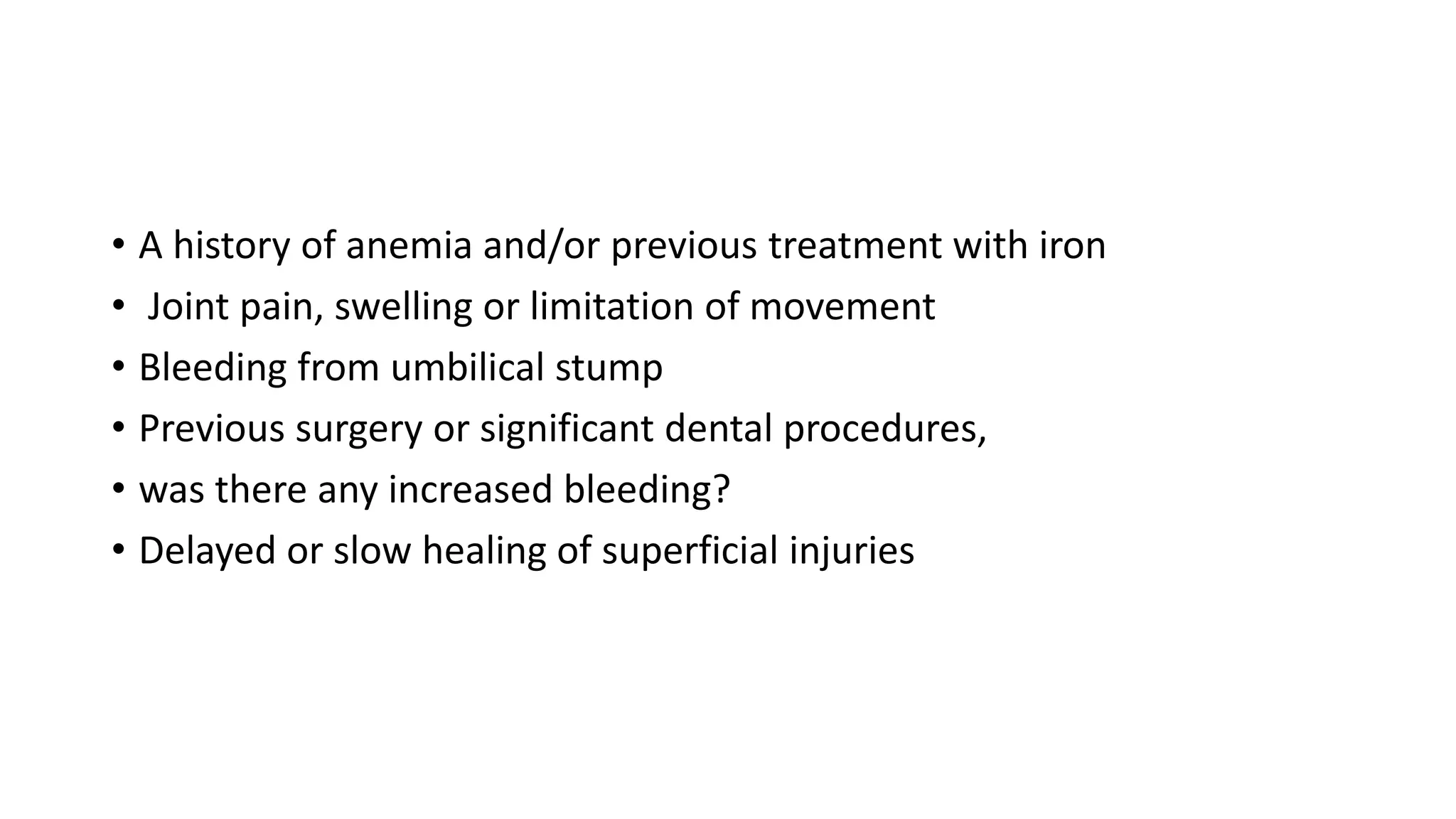 Approach to a child with bleeding disorder | PPTX