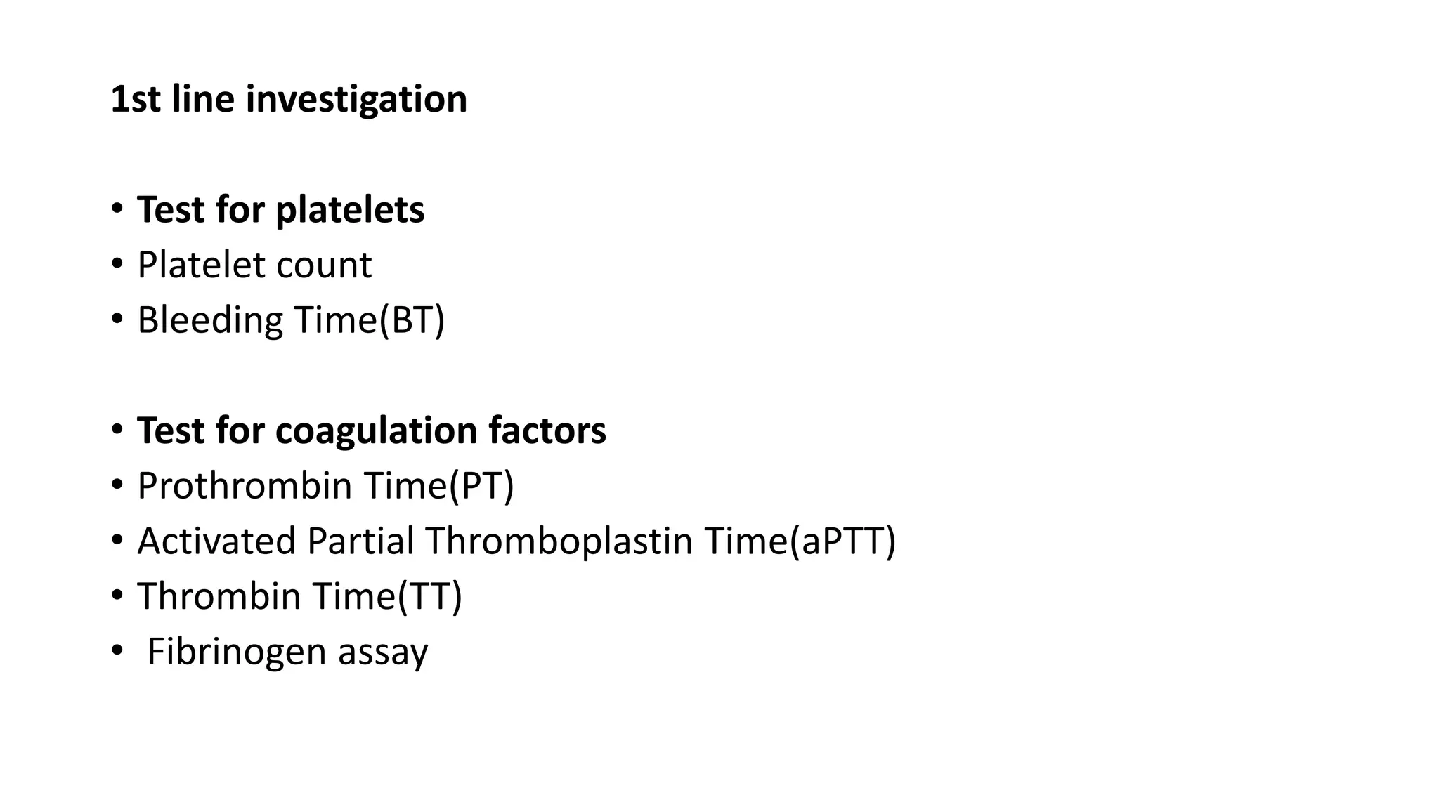 Approach to a child with bleeding disorder | PPTX