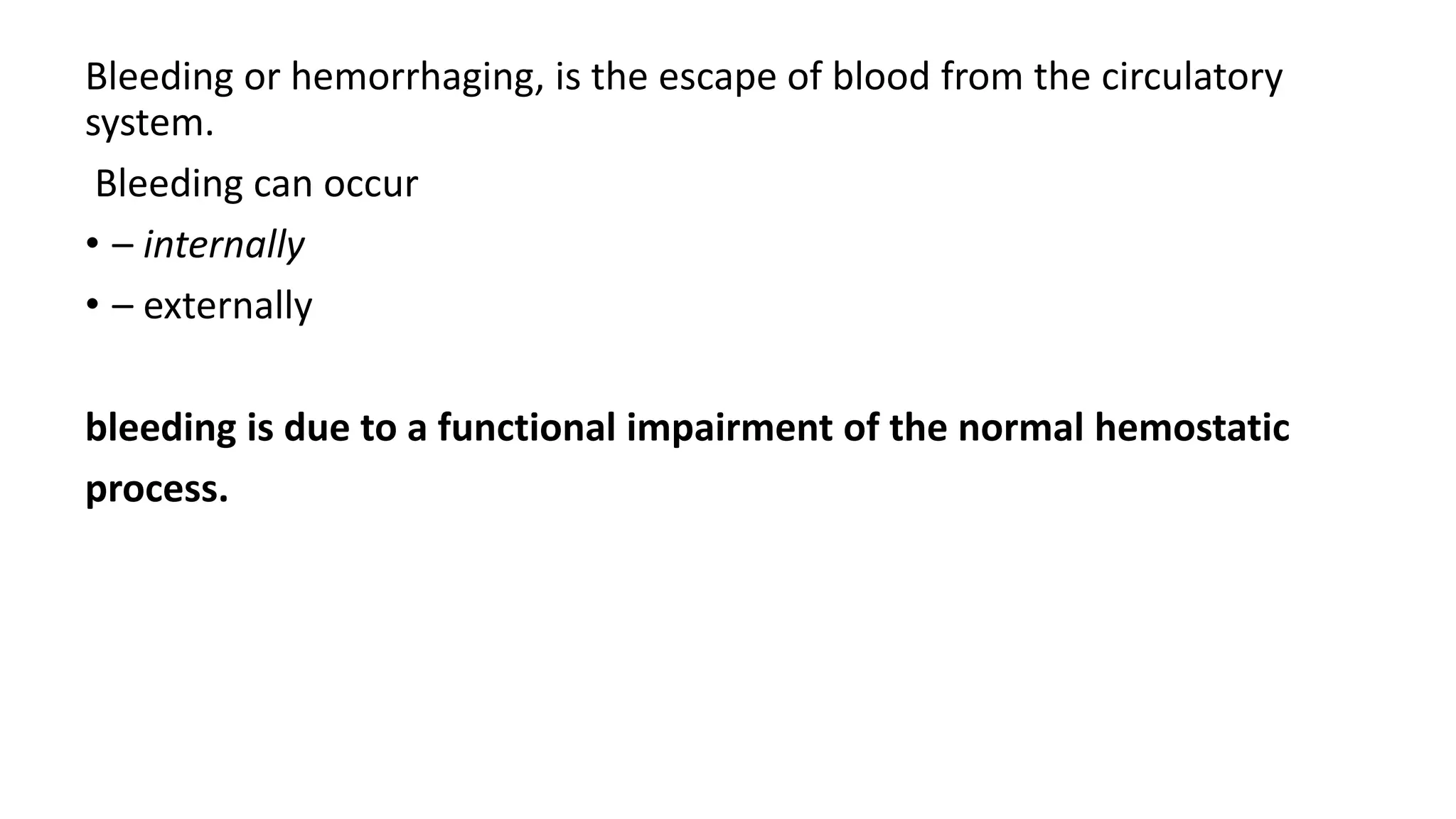 Approach to a child with bleeding disorder | PPTX