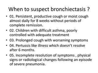 Approach to a child with chronic lung disease | PPTX