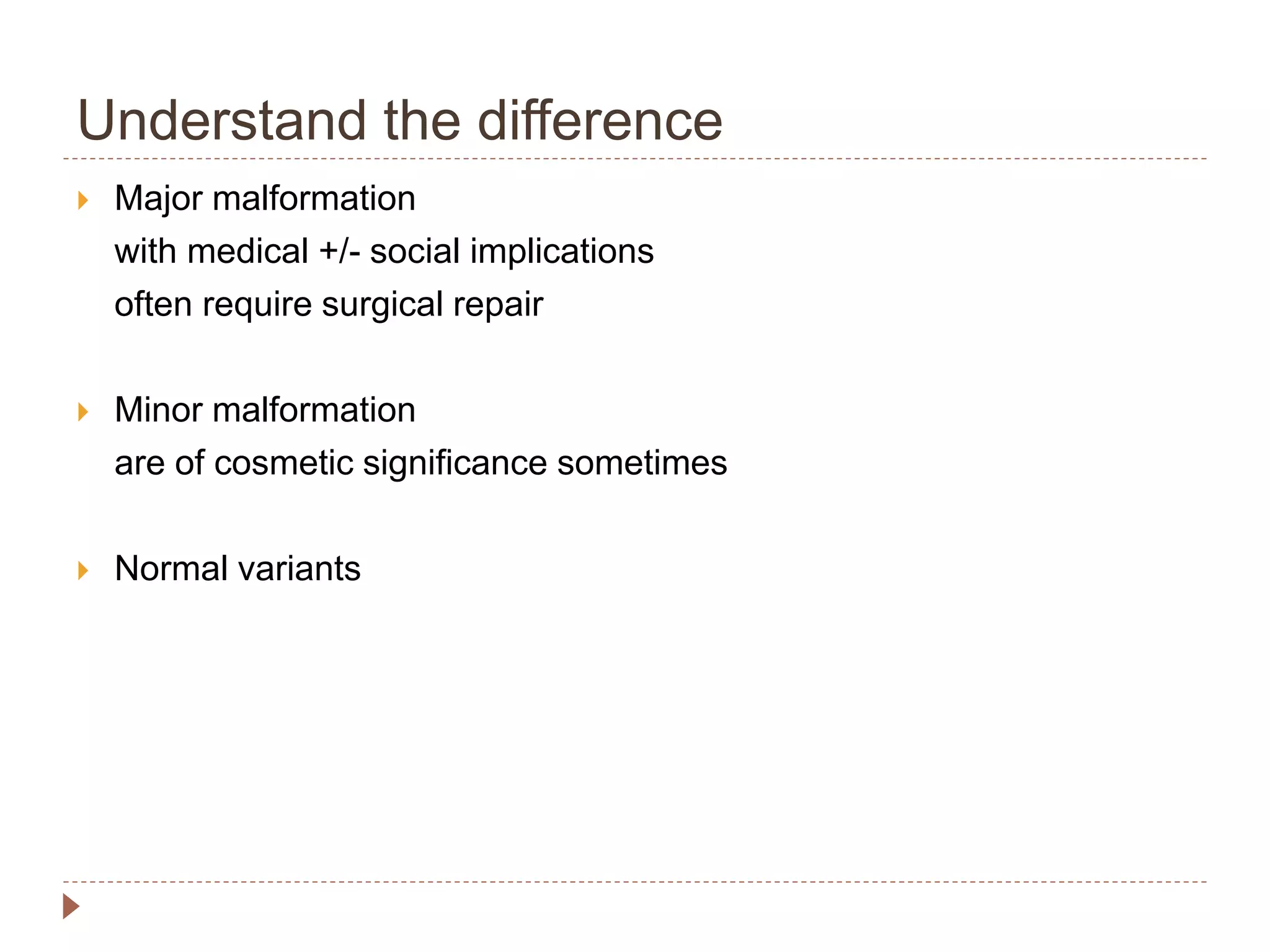 Approach to a child with dysmorphism | PPTX