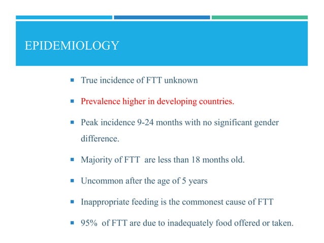 Approach to a child with failure to thrive.pptx