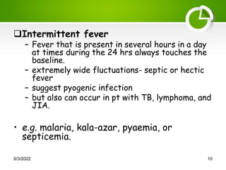 APPROACH TO A CHILD WITH FEVER.pptx
