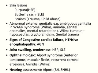 Approach to a child with hematuria | PPTX