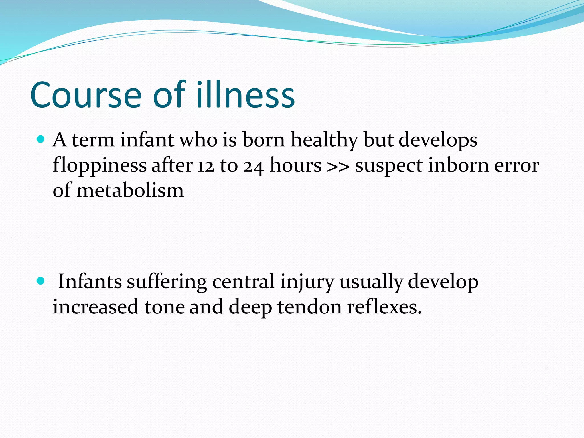 Approach to a child with hypotonia | PPTX