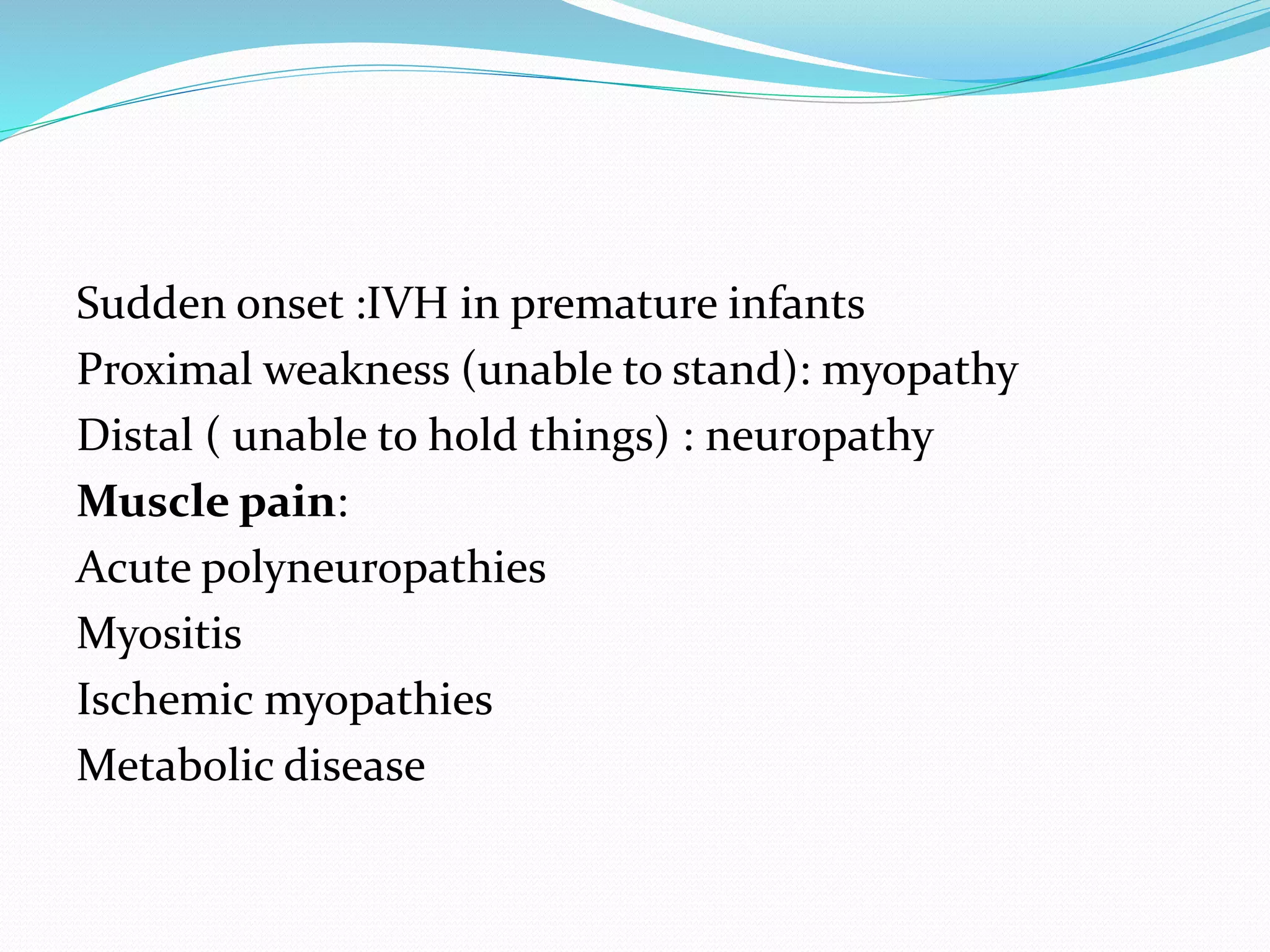 Approach to a child with hypotonia | PPTX