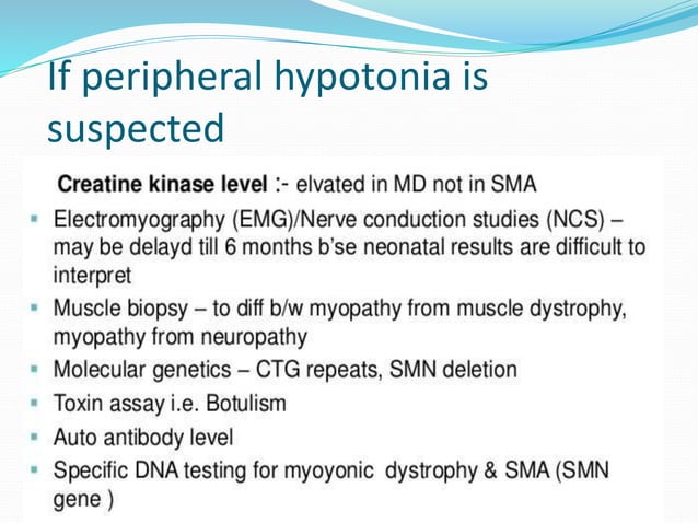 Approach to a child with hypotonia | PPTX | Pregnancy | Reproductive Health
