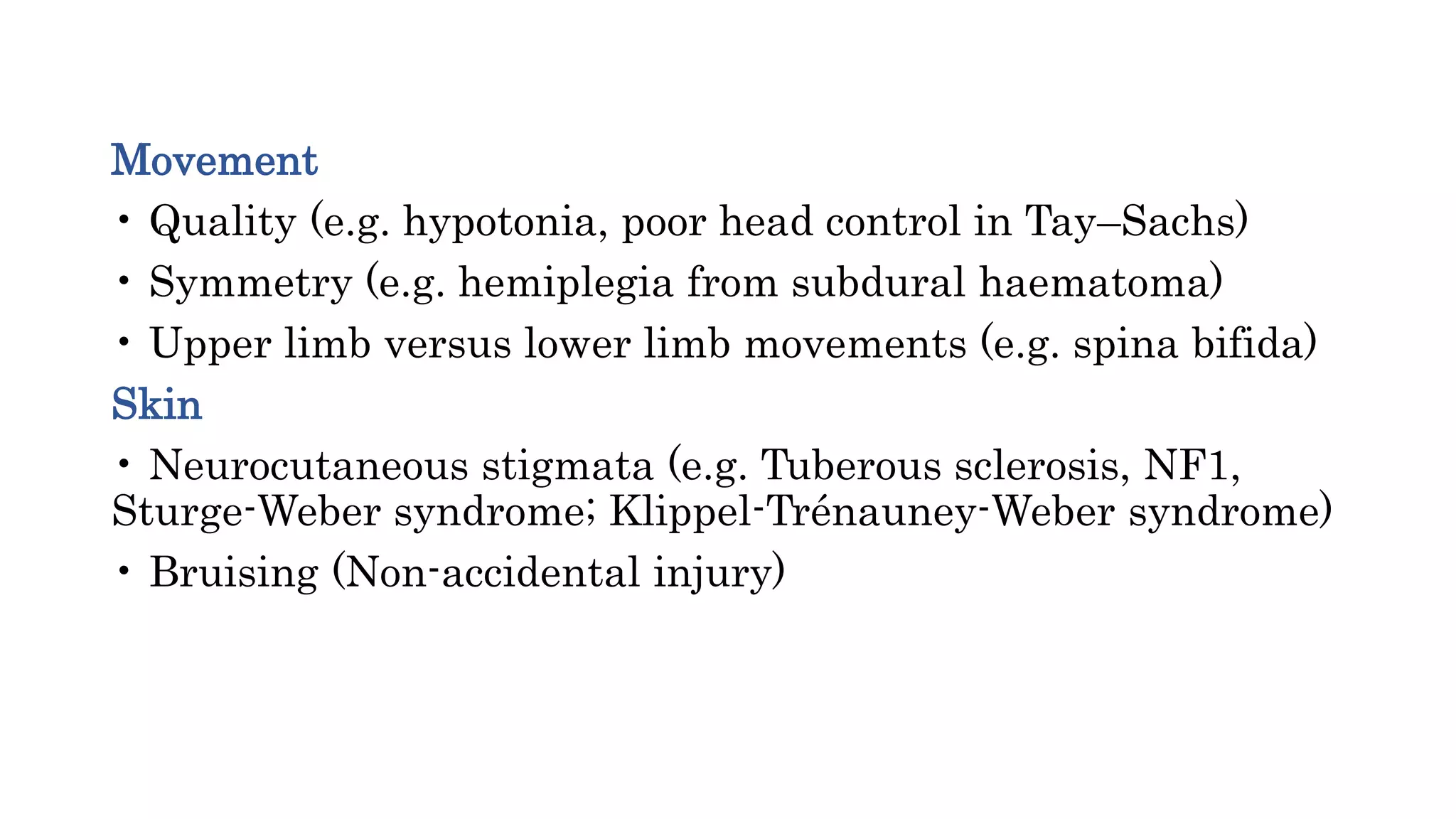 Approach to a child with large head | PPTX