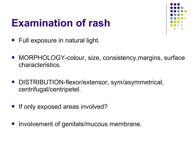 Approach to a_child_with_rash[1] | PPT | Skin and Dermatology ...
