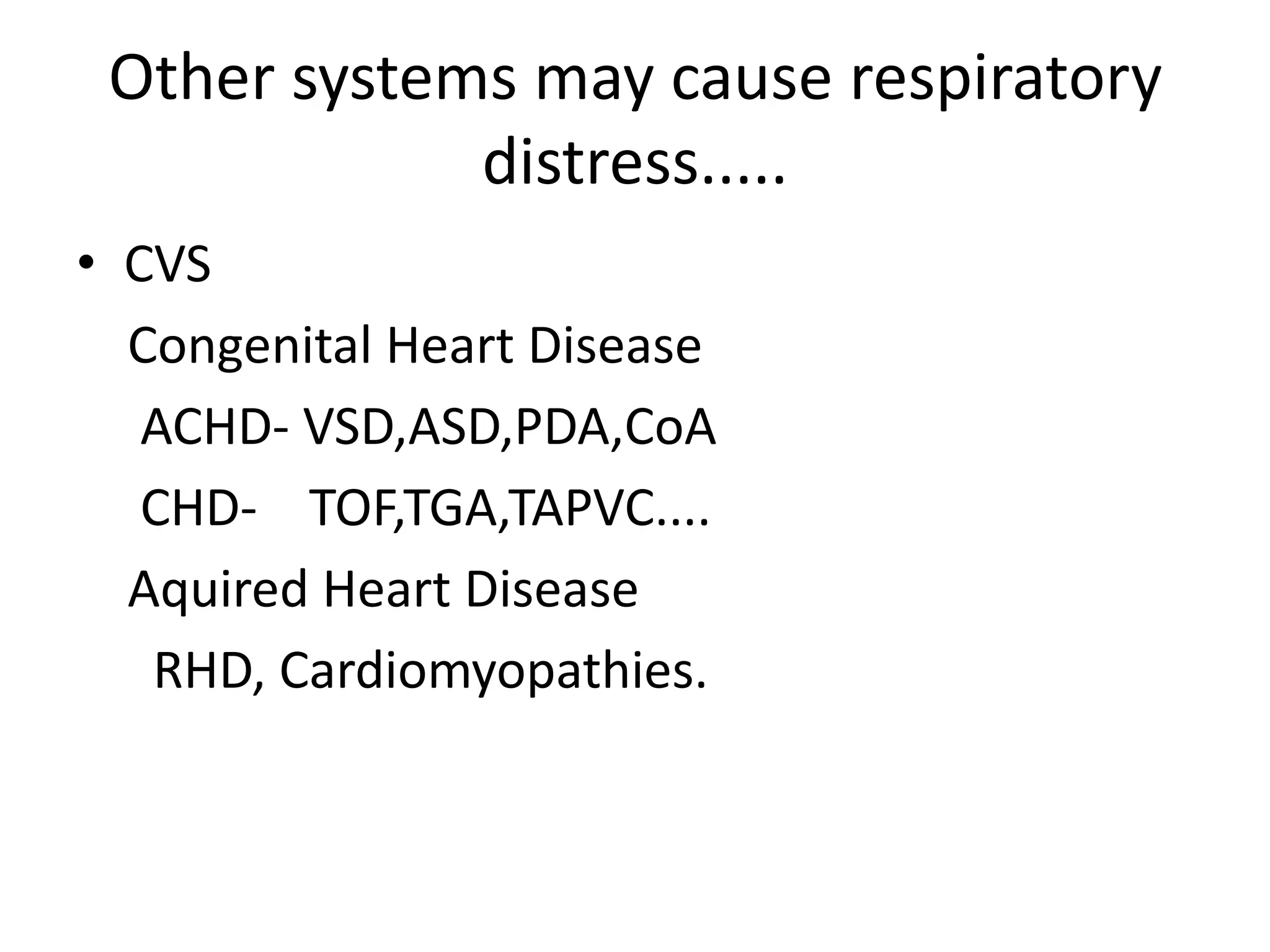 Approach to a child with respiratory distress | PPTX