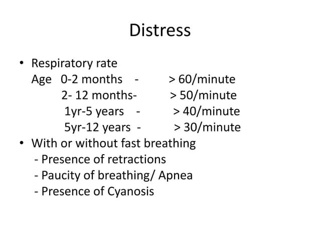 Approach to a child with respiratory distress | PPTX | Lung and ...