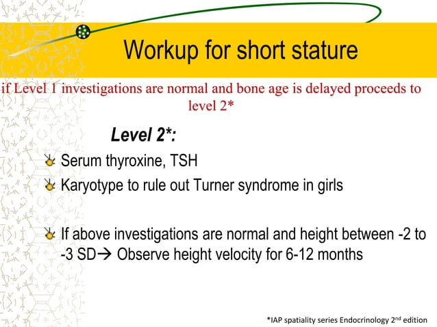 Approach to a child with short stature AG | PPTX | Endocrine and ...