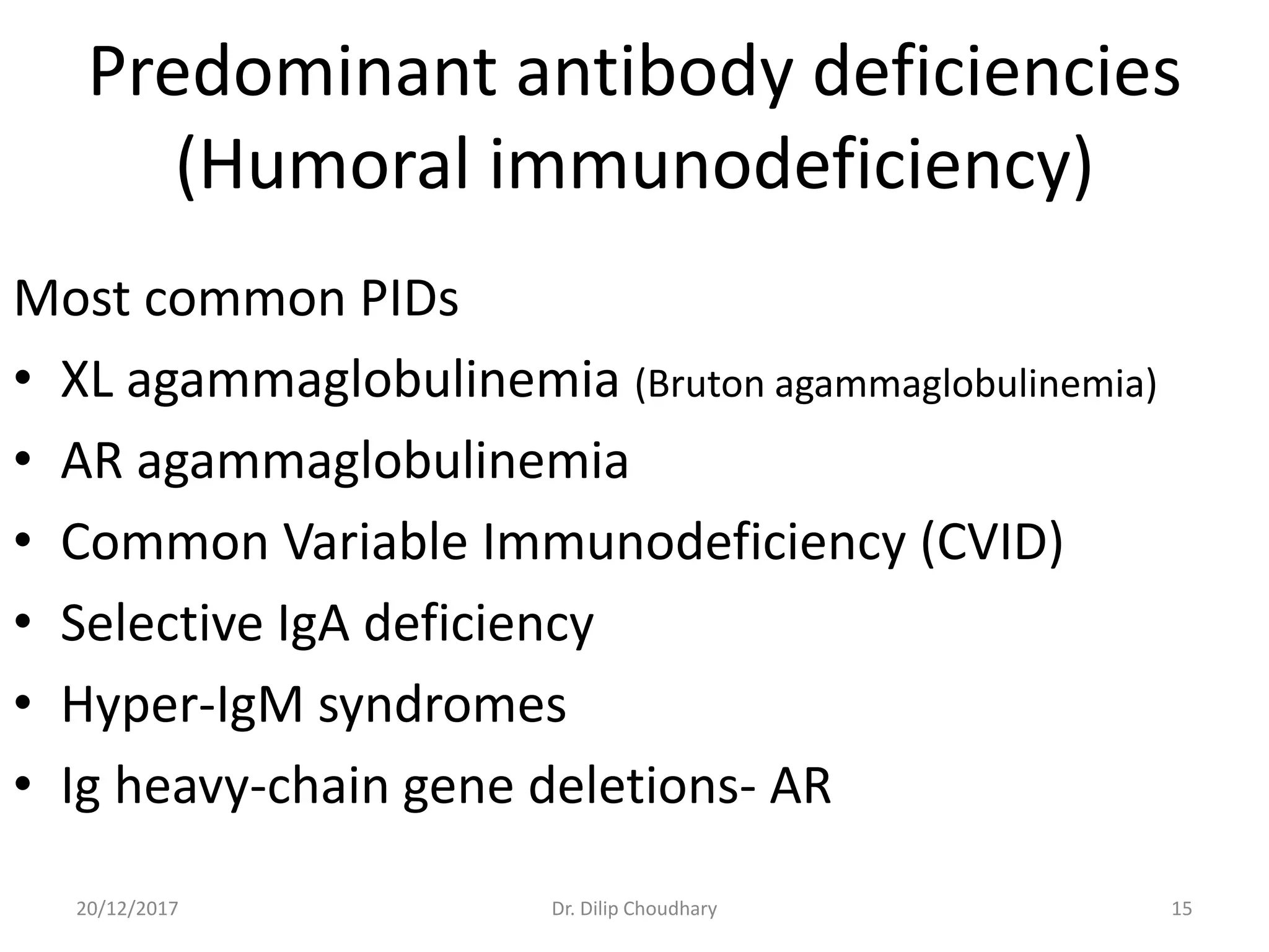 Approach to a child with suspected Immunodeficiency | PPTX