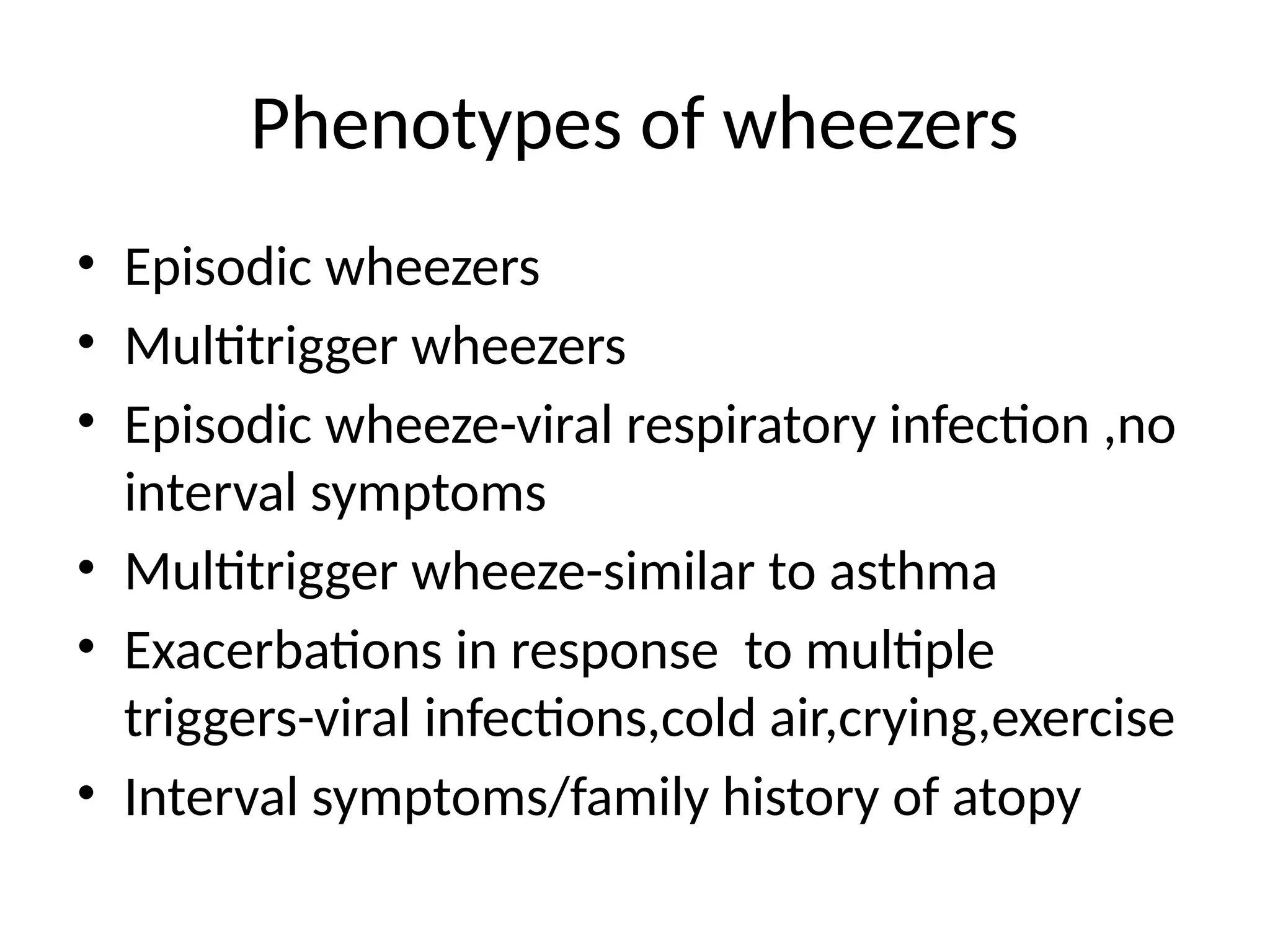 Approach to a child with. wheeze.pptx. | PPTX