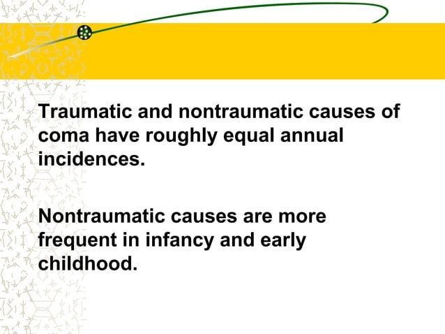 Approach to a comatose child | PPTX