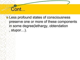 Approach to a comatose child | PPTX