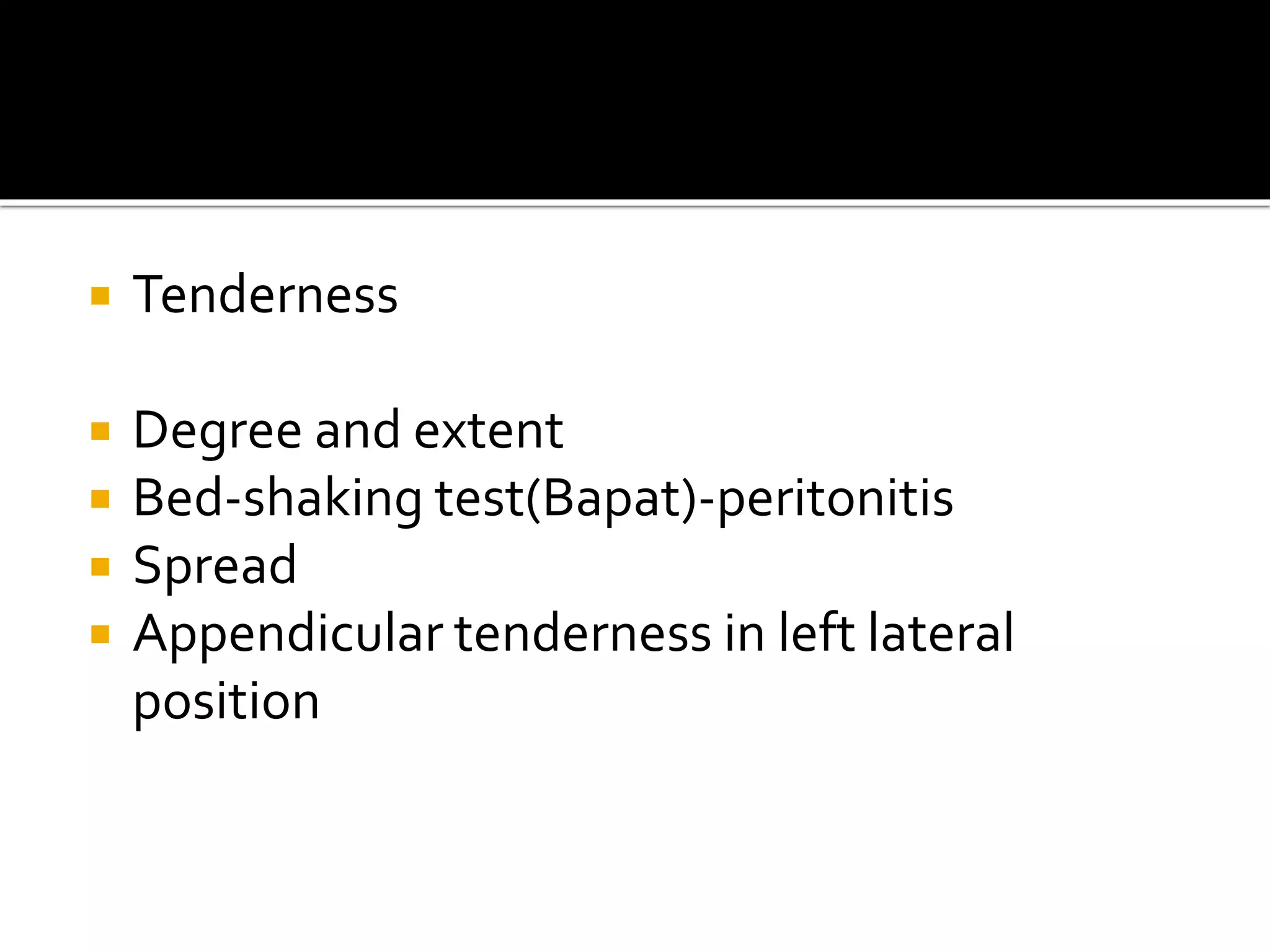 Approach to acute abdomen | PPTX