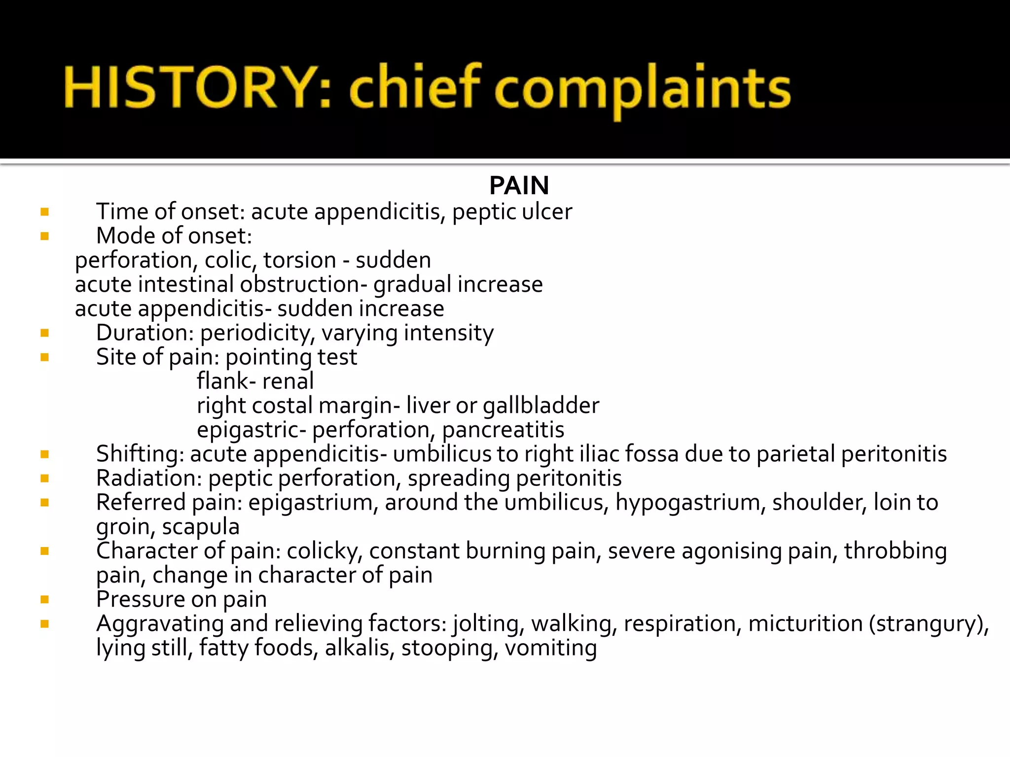 Approach to acute abdomen | PPTX
