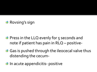 Approach to acute abdomen | PPTX