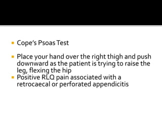 Approach to acute abdomen | PPTX