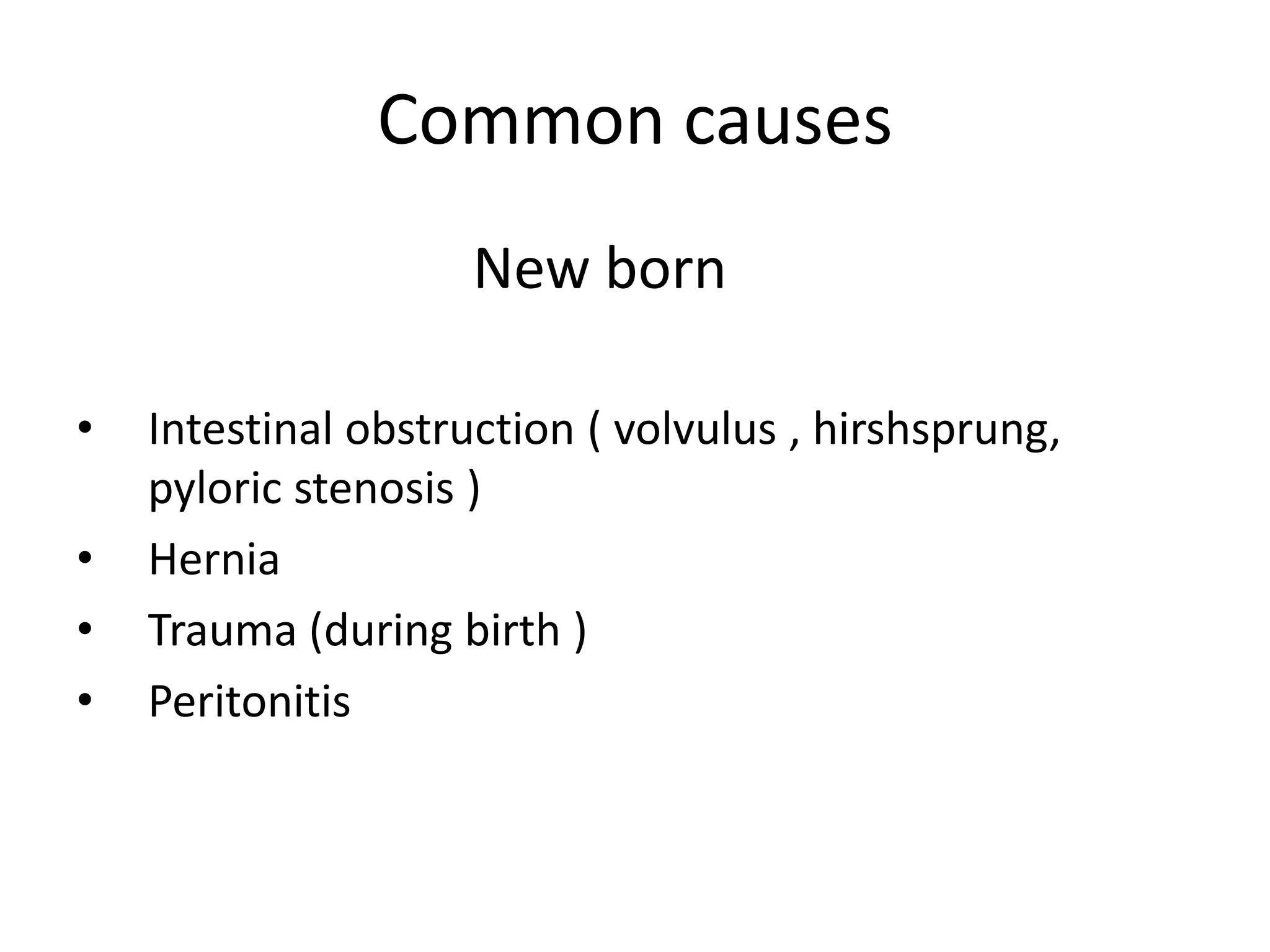 Approach to Acute Abdomen in Paediatric Patients | PPTX