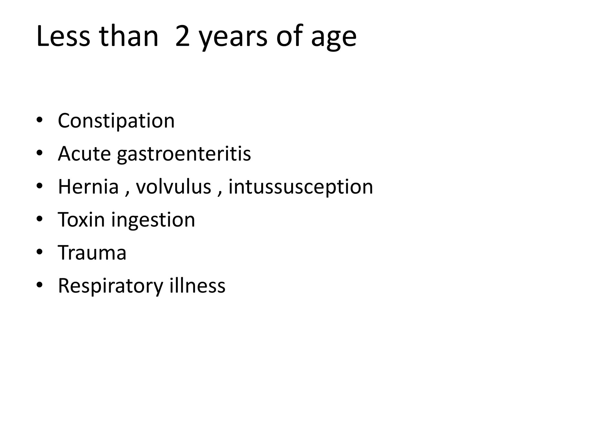 Approach to Acute Abdomen in Paediatric Patients | PPTX