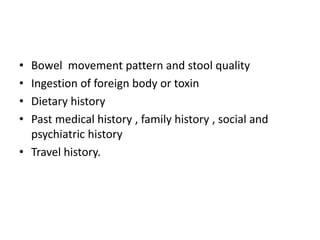 Approach to Acute Abdomen in Paediatric Patients | PPTX