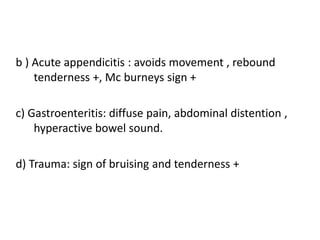 Approach to Acute Abdomen in Paediatric Patients | PPTX