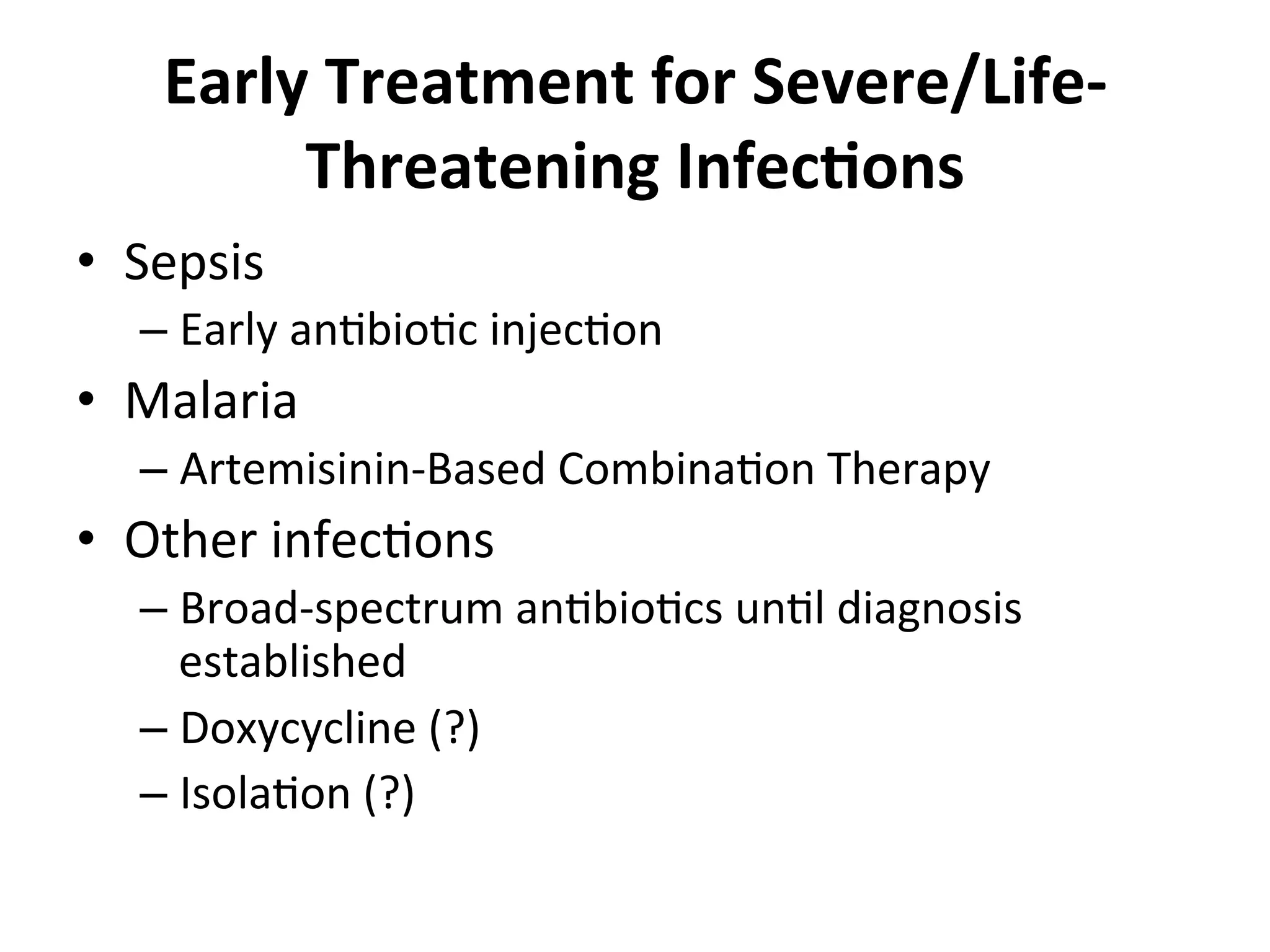 Approach to acute febrile illness | PDF