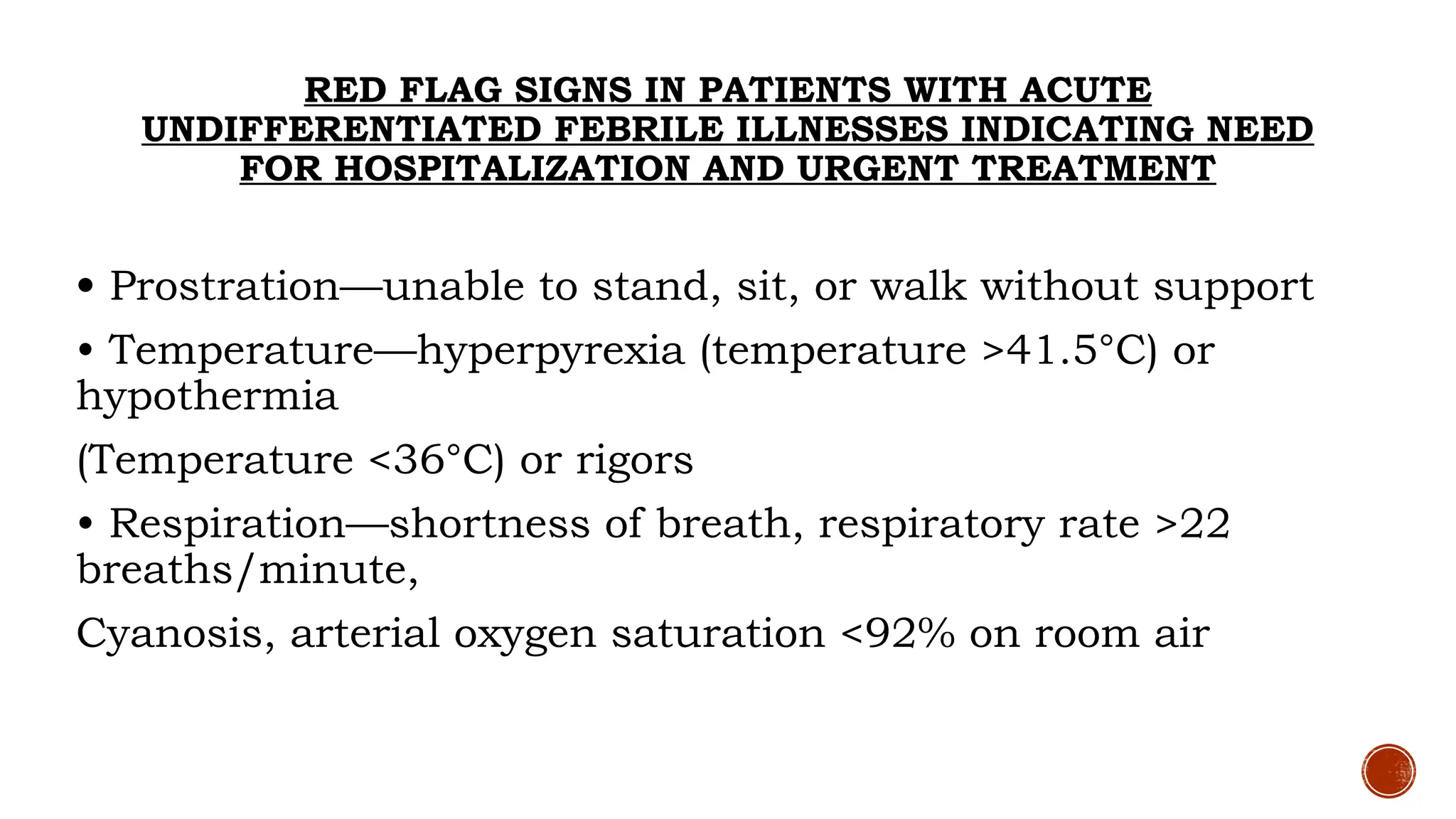 APPROACH TO ACUTE FEBRILE ILLNESS- DIAGNOSIS AND MANAGEMENT | PPTX