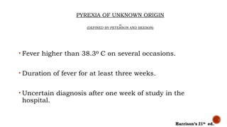 APPROACH TO ACUTE FEBRILE ILLNESS- DIAGNOSIS AND MANAGEMENT | PPTX ...
