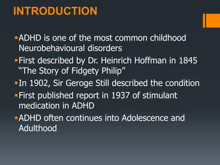 Approach to adhd | PPT