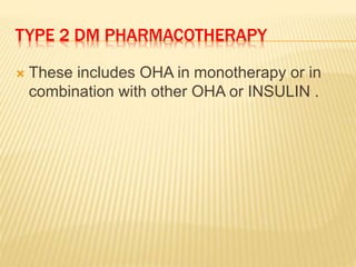 Approach to a diabetic patient | PPTX