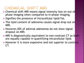 Approach to adrenal incidentaloma | PPTX