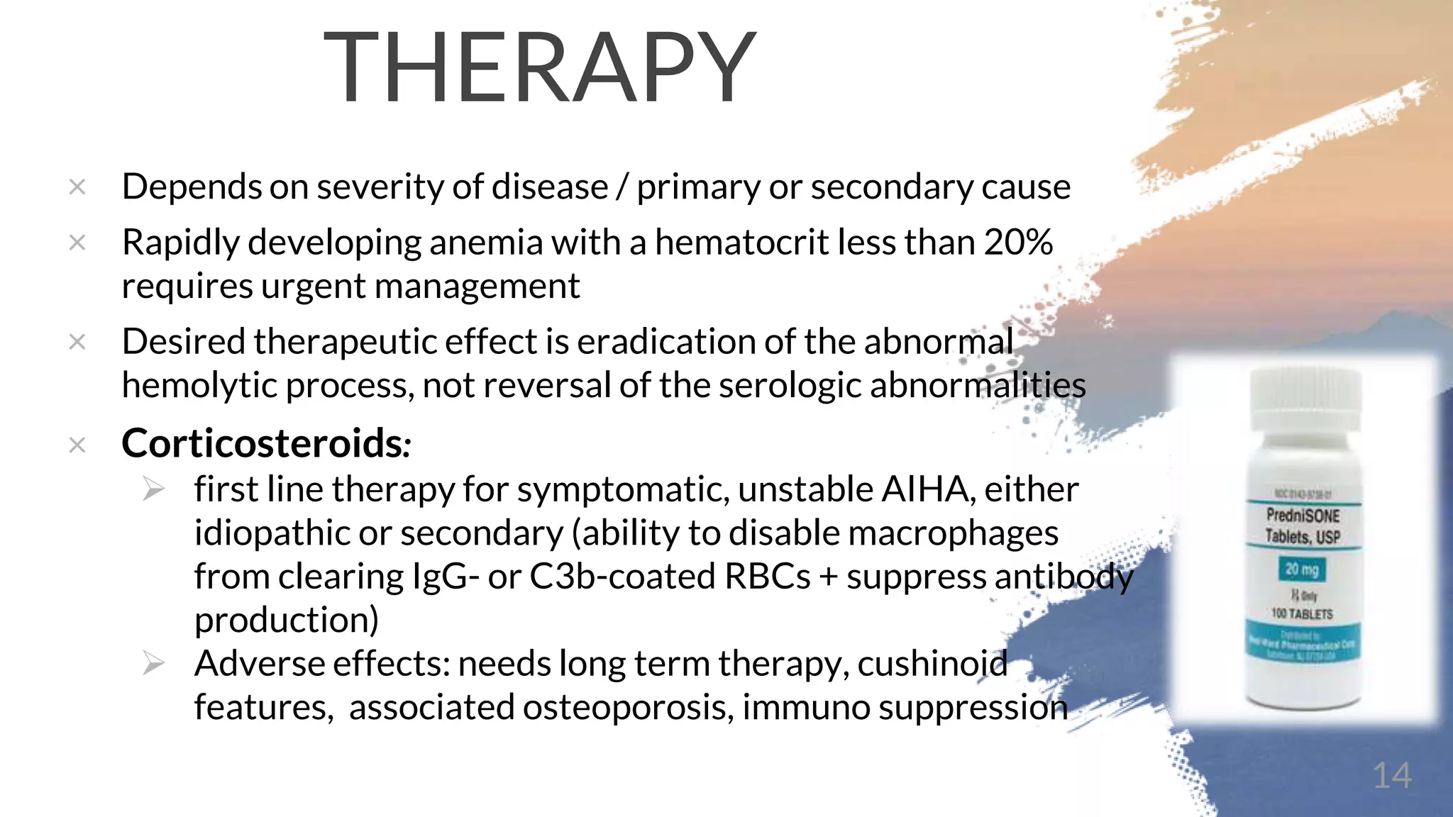 Approach to Autoimmune Hemolytic Anemia | PPTX