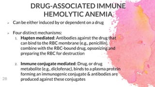 Approach to Autoimmune Hemolytic Anemia | PPTX