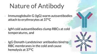 Approach to Autoimmune Hemolytic Anemia | PPTX