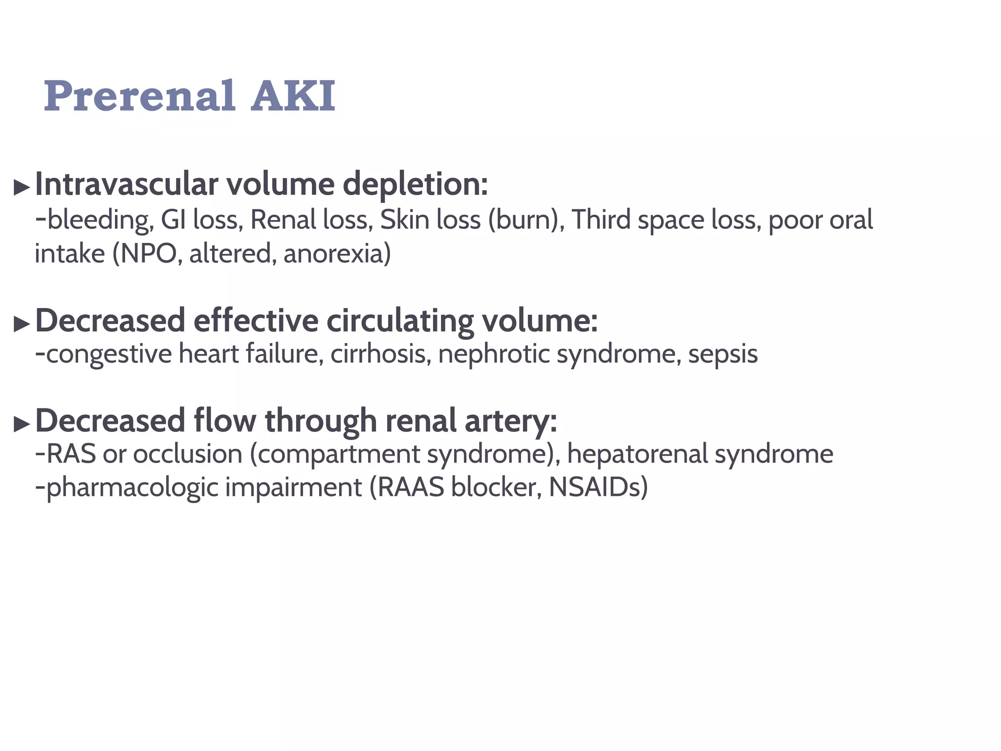 Approach to aki | PDF