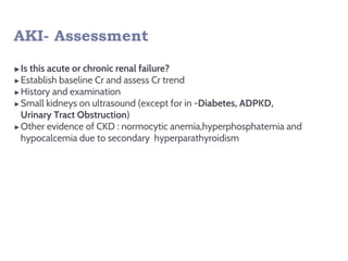 Approach to aki | PDF