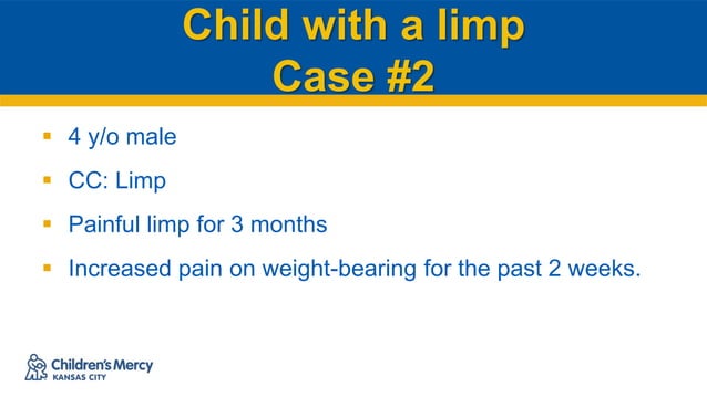 Approach to a limping child.pdf | Death, Injury, or Military Conflict ...
