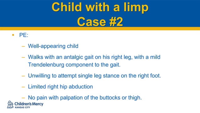 Approach to a limping child.pdf | Death, Injury, or Military Conflict ...