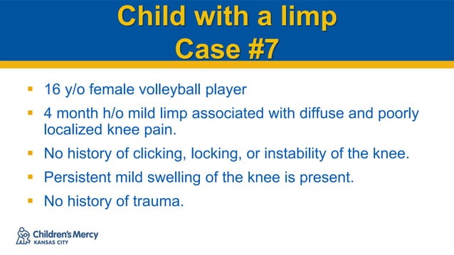 Approach to a limping child.pdf | Death, Injury, or Military Conflict ...