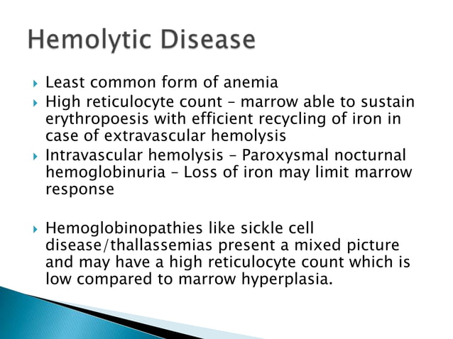 Approach to Anemia | PPTX