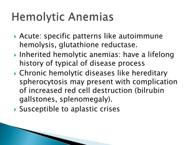 Approach to Anemia | PPTX