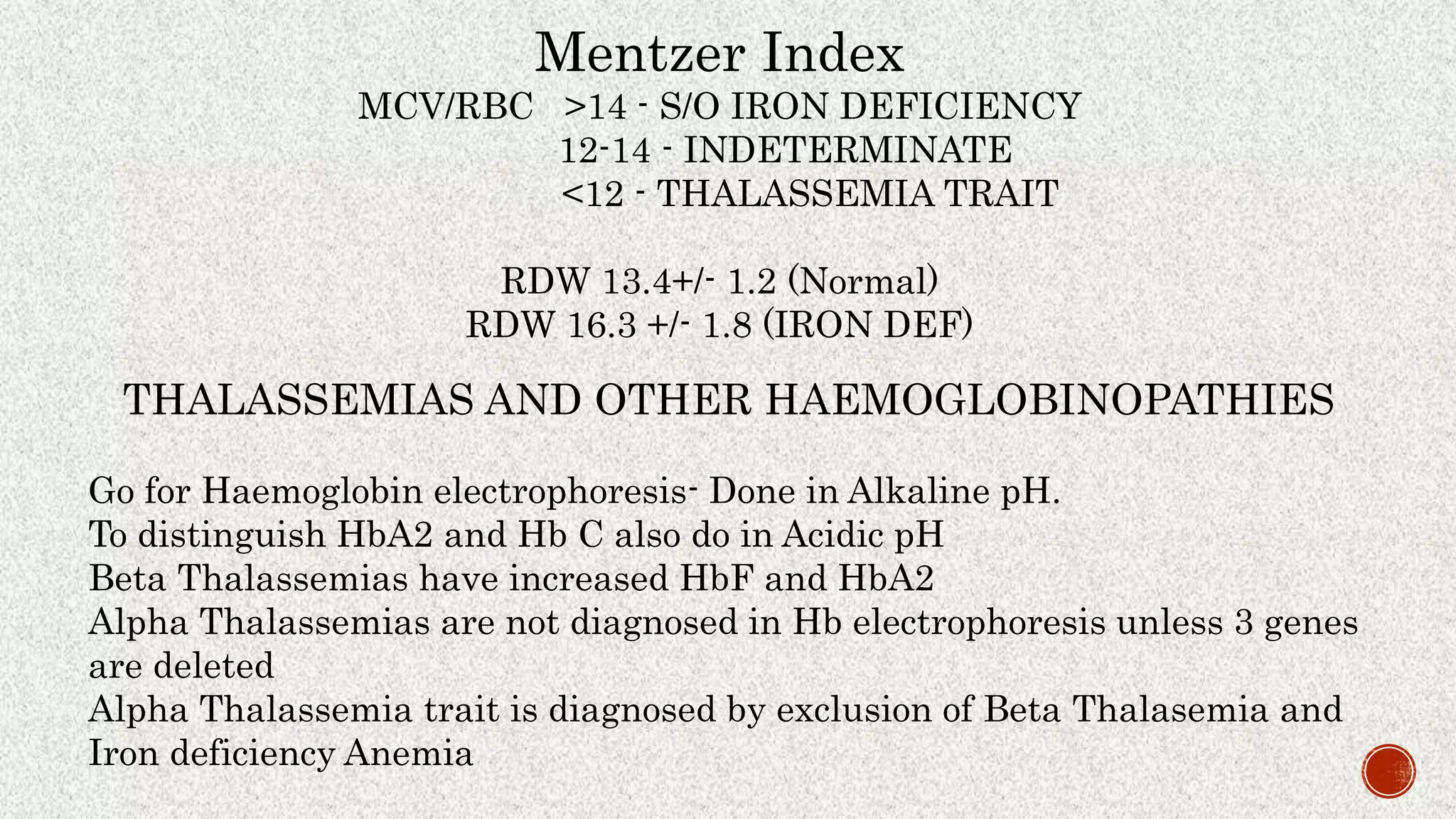Approach to anemia | PPTX