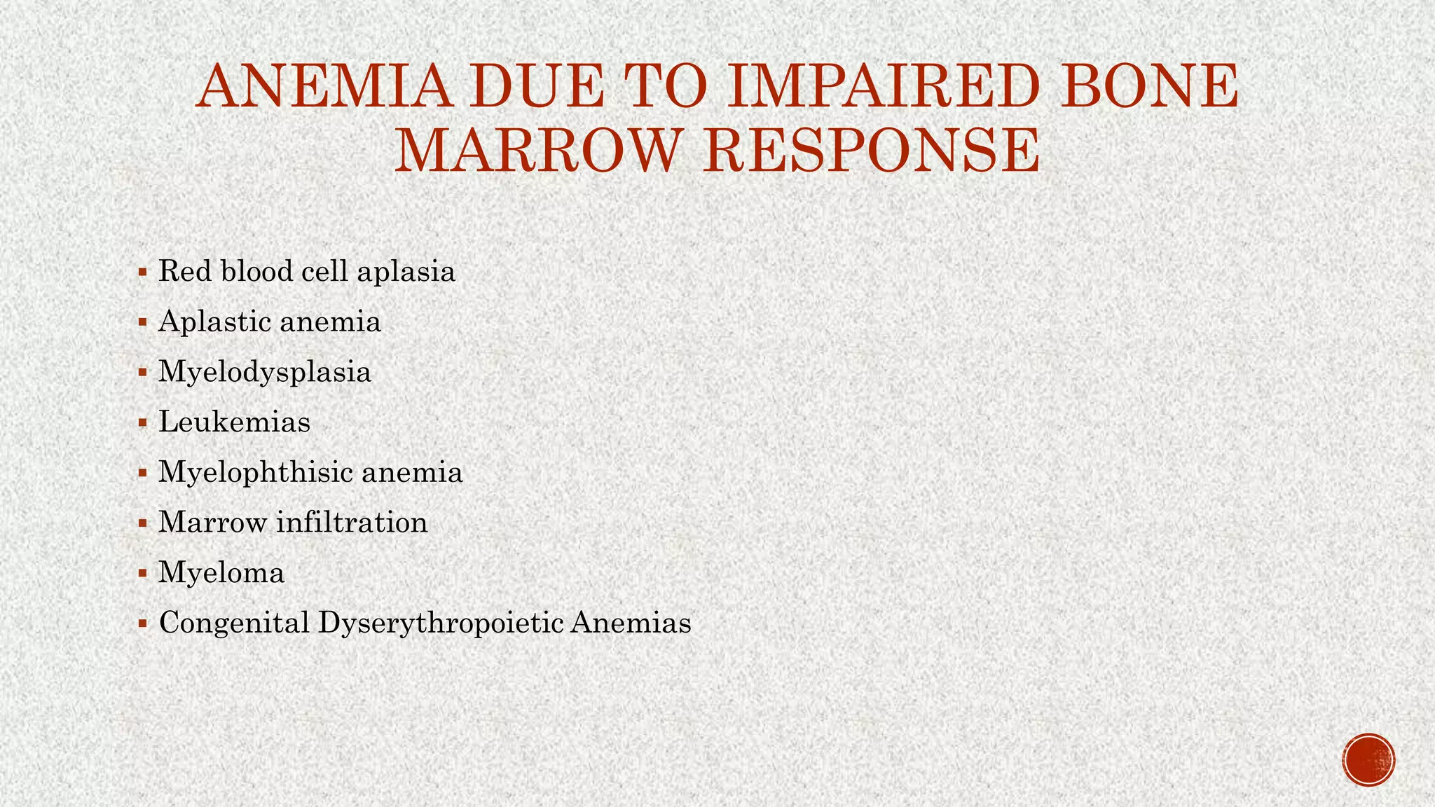 Approach to anemia | PPTX