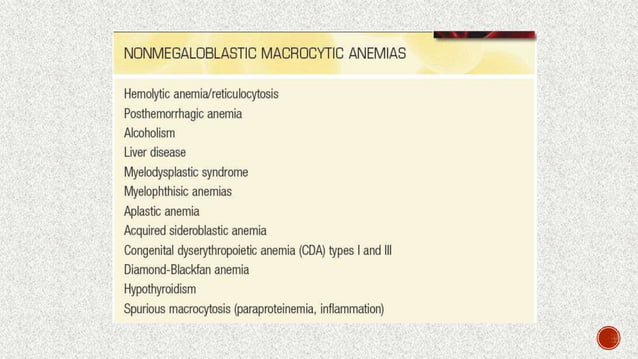 Approach to anemia | PPTX