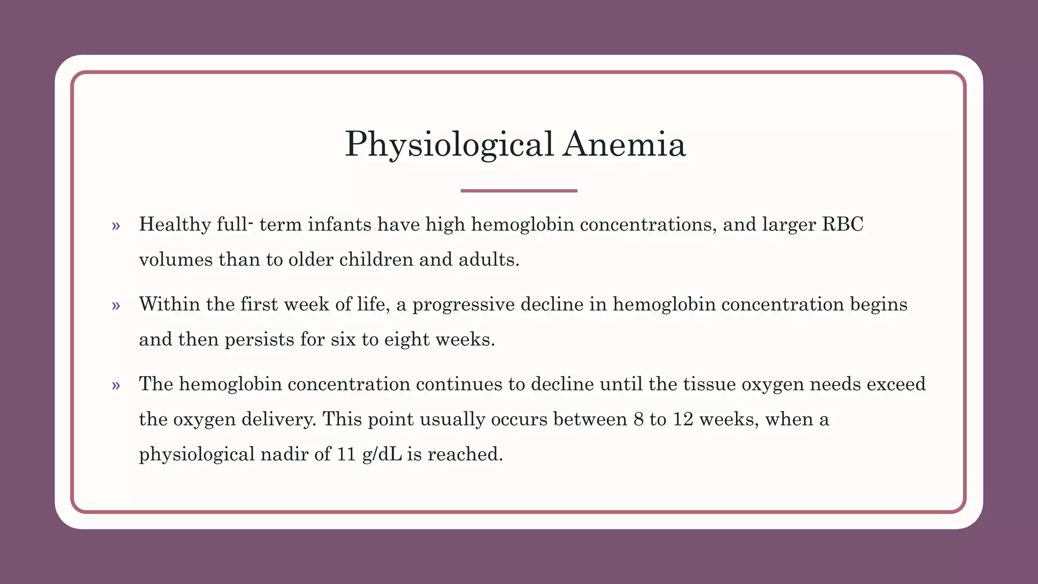 Approach to Pediatric Anemia | PPTX