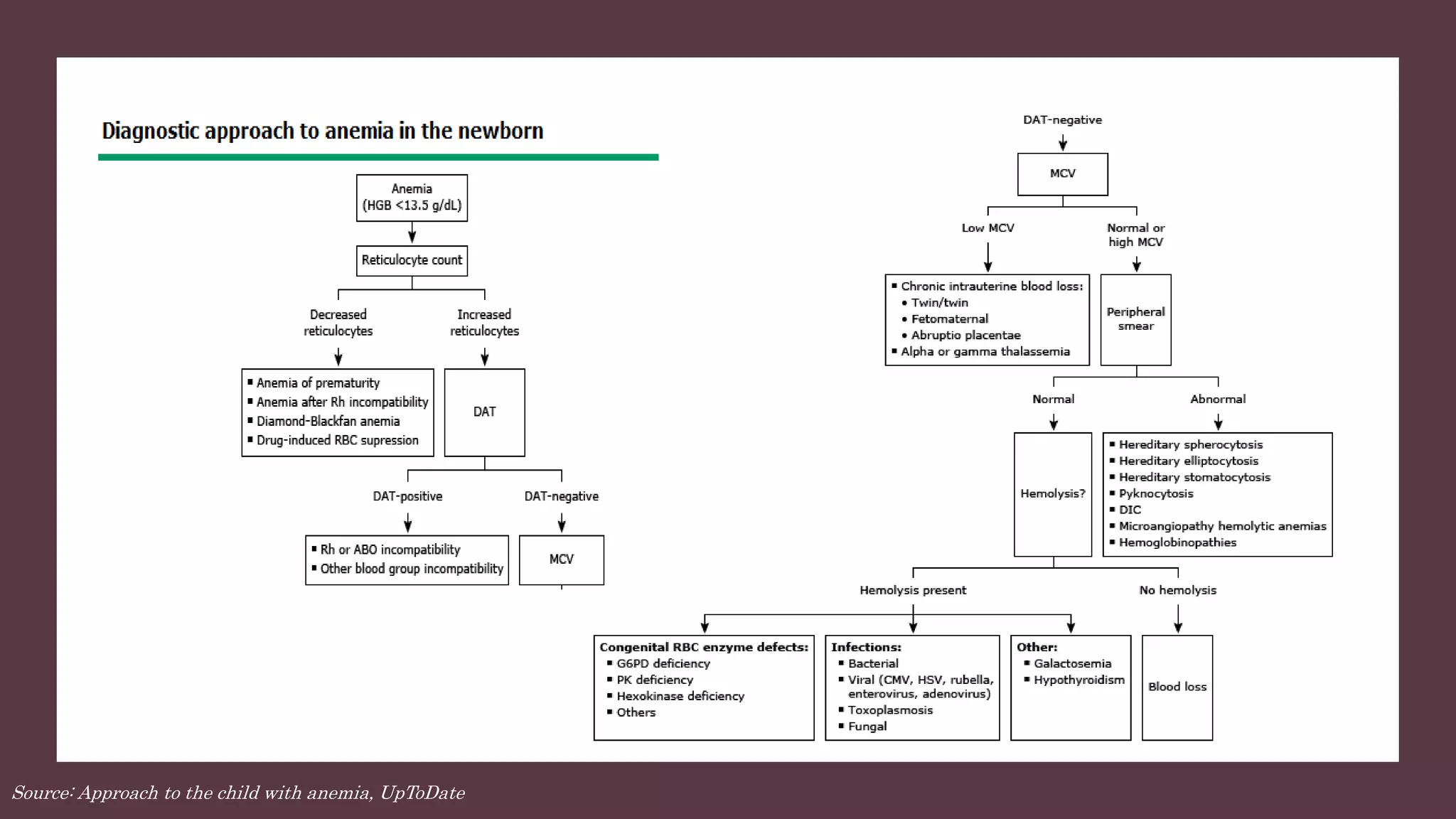 Approach to Pediatric Anemia | PPTX